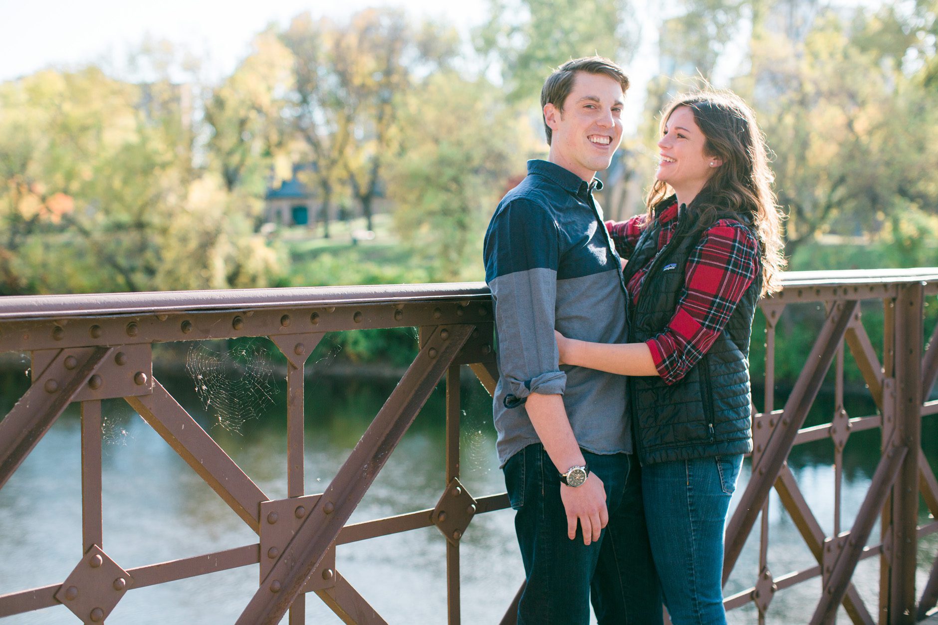 Emily+Jack // Engaged! // St. Anthony Main Minneapolis