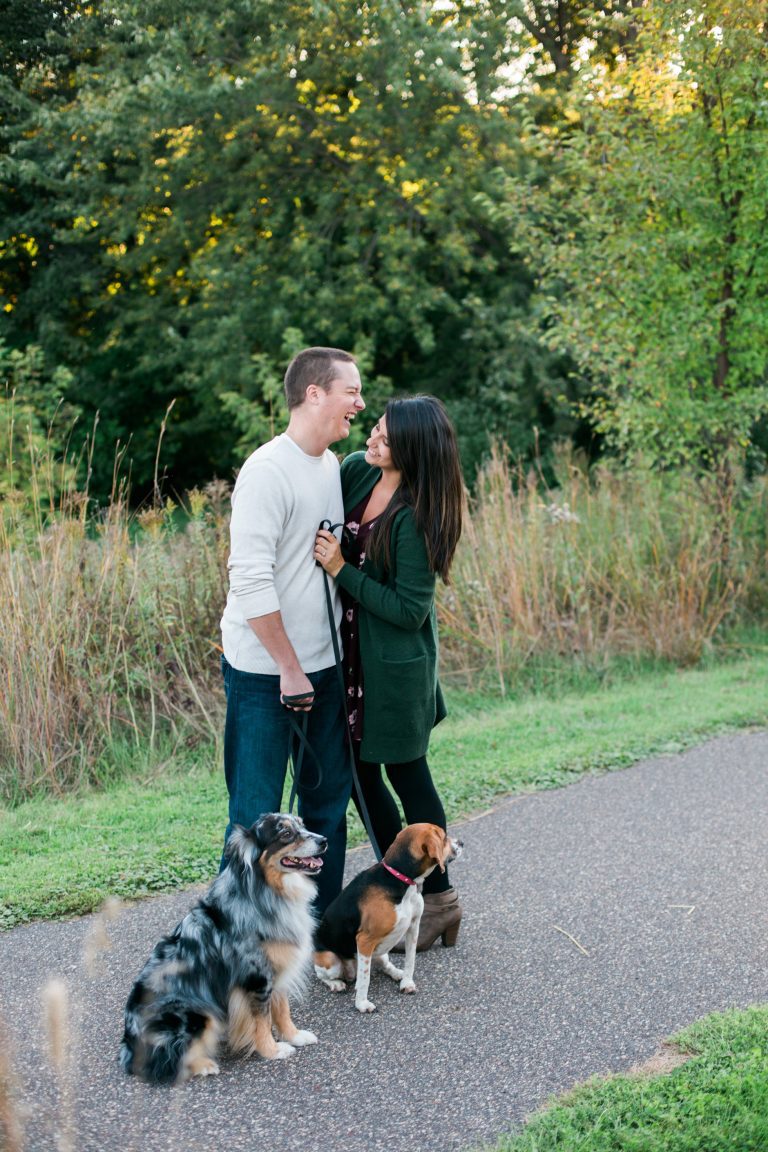 Paige+Rob // Engaged // Longfellow Gardens Minneapolis