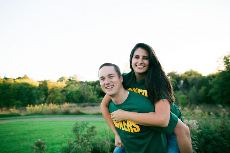 Paige+Rob // Engaged // Longfellow Gardens Minneapolis