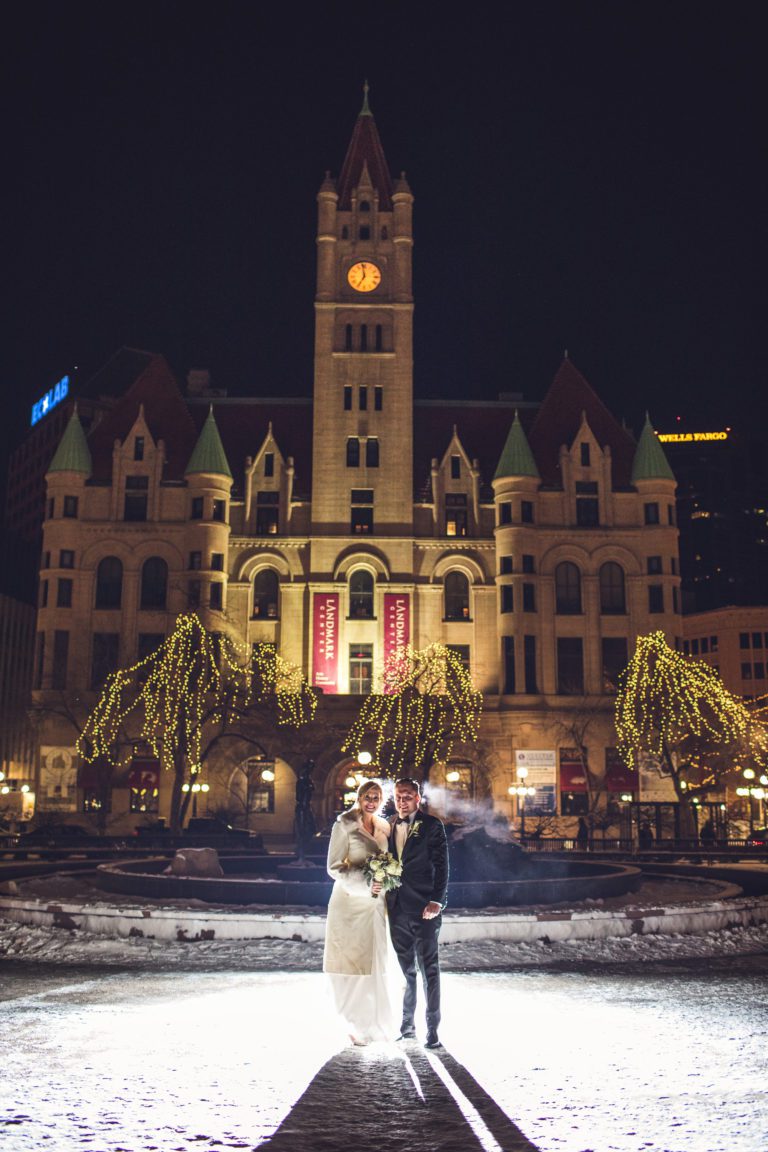 Jen + Chad // Married // Landmark Center