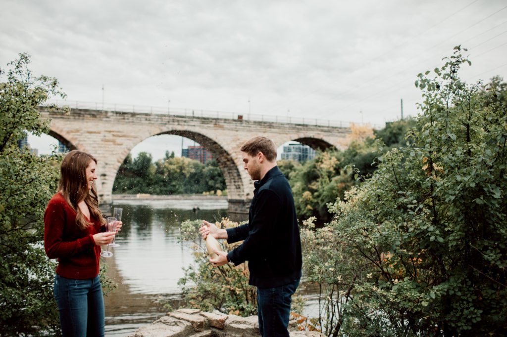 Jenna + Andy // Engaged // Minneapolis, MN