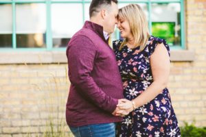 Abbe + Ryan // Engaged // Stone Arch Bridge