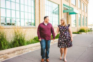 Abbe + Ryan // Engaged // Stone Arch Bridge