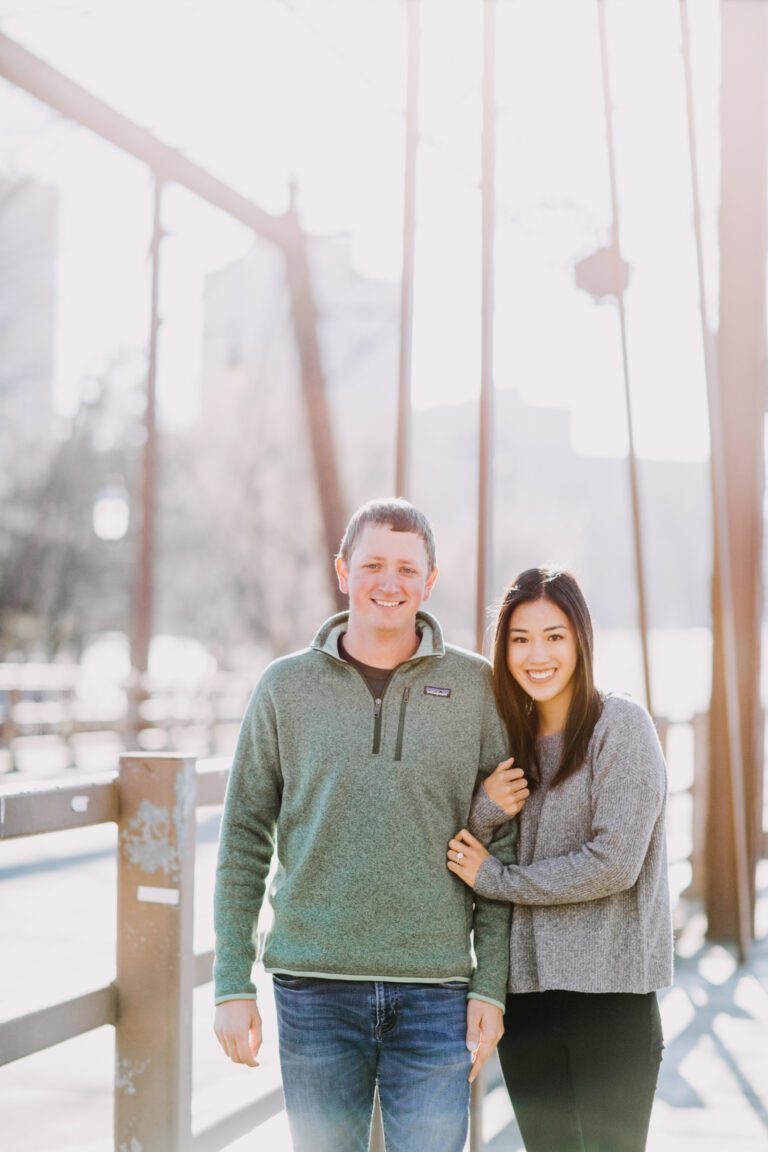 Andree + Tyler : Engaged : St Anthony Main - Minneapolis