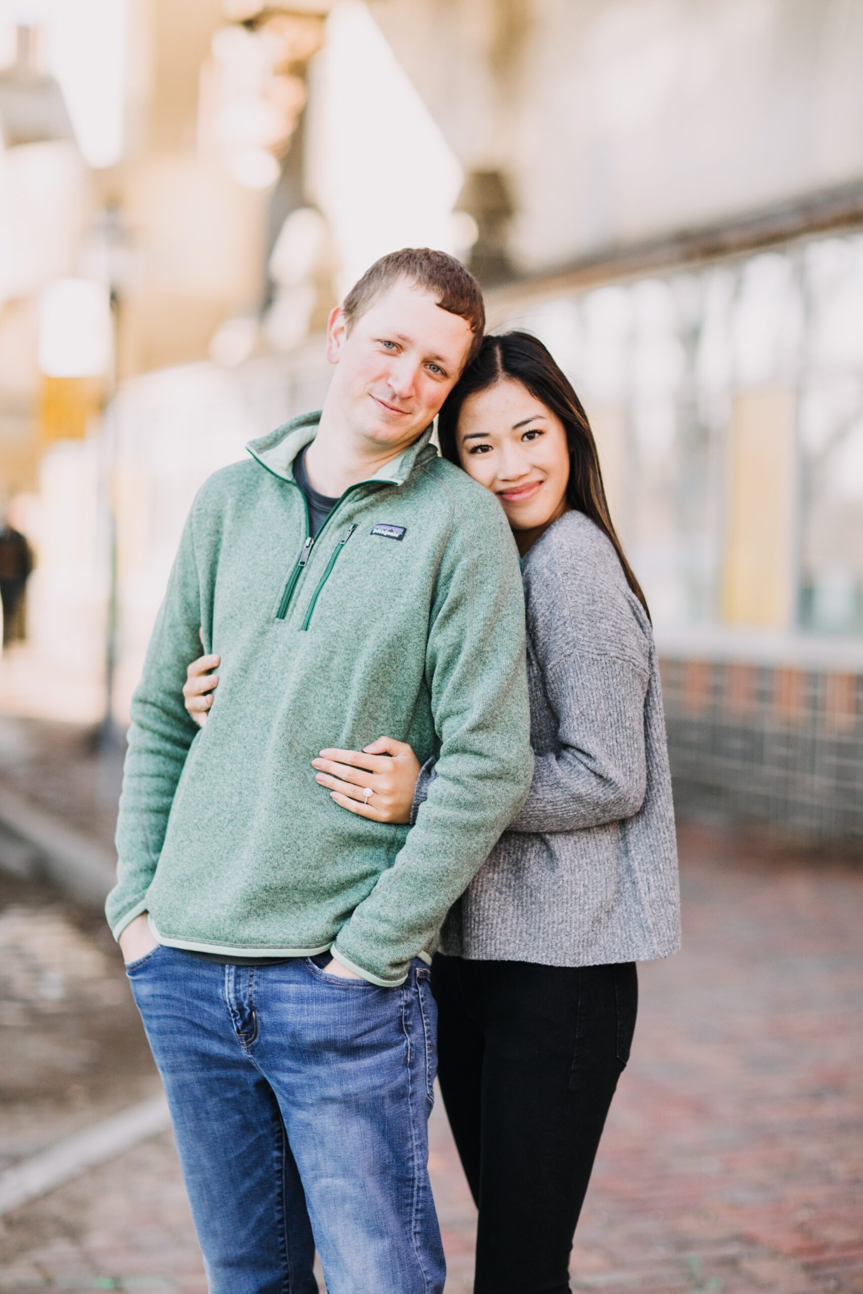 Andree + Tyler : Engaged : St Anthony Main - Minneapolis