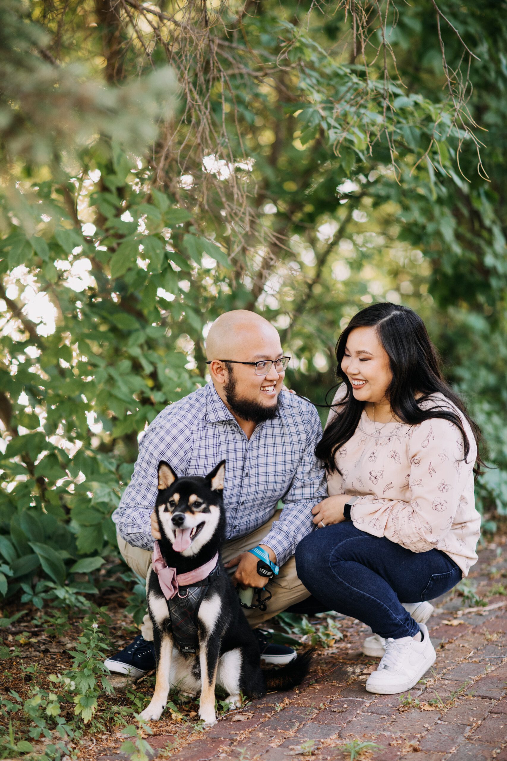 Amy + Bao - Stone Arch Bridge Engagement