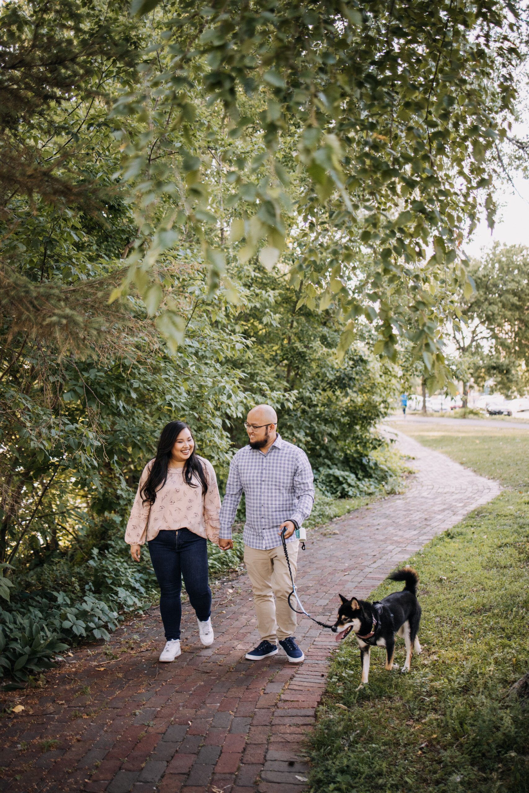 Amy + Bao - Stone Arch Bridge Engagement